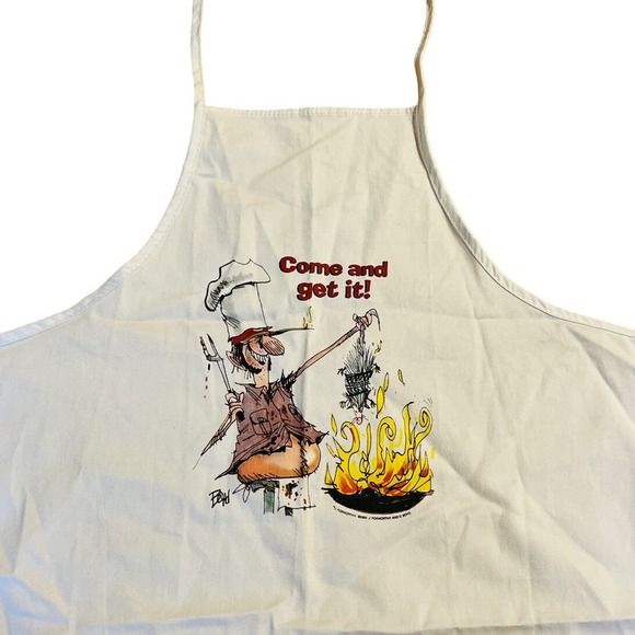 Jeff Foxworthy | Kitchen | Jeff Foxworthy White Come And Get It Apron ...